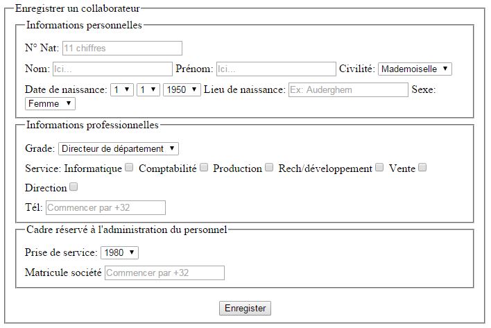 ICTFF Section Informatique