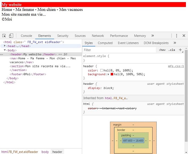 ICTFF Section Informatique