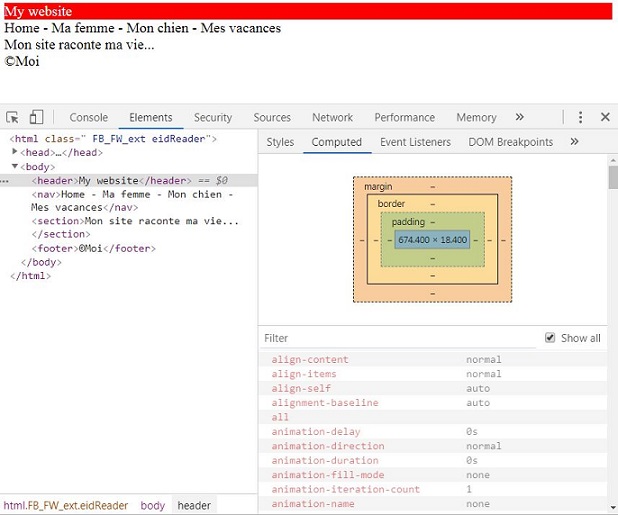 ICTFF Section Informatique